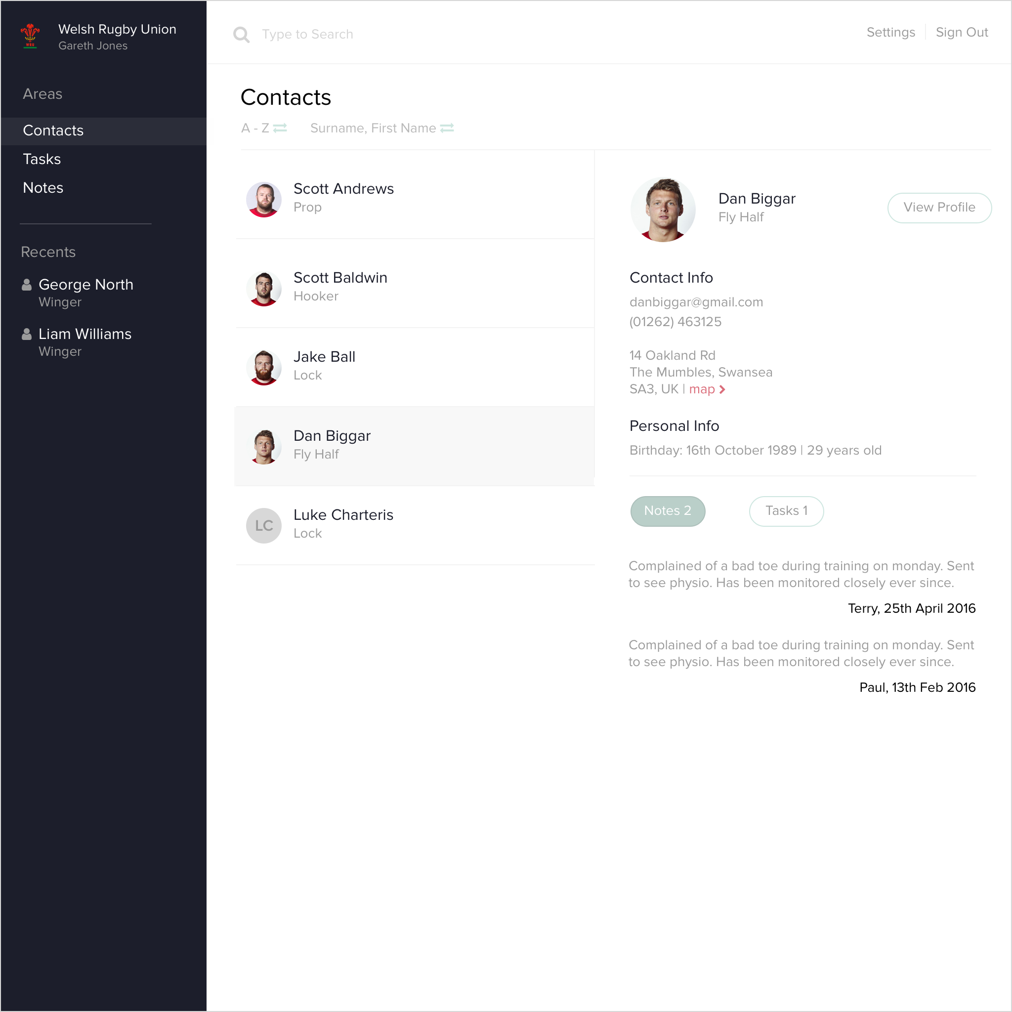 GitHub - gjones/crm: Yet to be named Customer Relationship Manager.